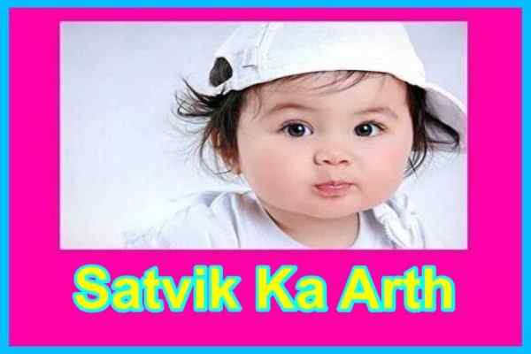  Satvik Meaning In Hindi 